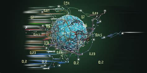 구점을 연결하는 혼란스러운 선이 있는 추상적인 배경입니다 분석 알고리즘 데이터 양자 암호화 개념 비즈니스 과학 및 기술 배너 빅 데이터 0명에 대한 스톡 벡터 아트 및 기타