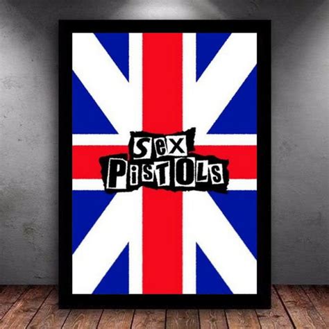 Quadro Banda Sex Pistols Rock N Roll Elo7 Produtos Especiais