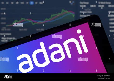 Dhaka Bangladesh 0 Dec 2024 Adani Logo Is Displayed On Smartphone