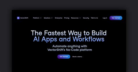 VectorShift No Code Generative AI Platform Deepgram