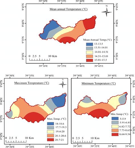 spatial distribution of temperature download scientific diagram