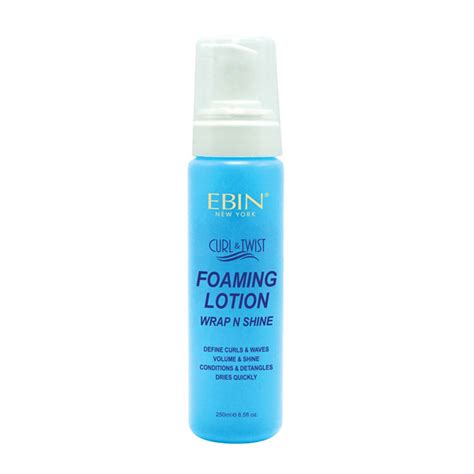Ebin Curl And Twist Foaming Lotion 8 5fl Oz Beauty Collection