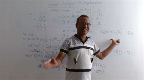 Suman Saha On Linkedin Large Integers Multiplication Karatsuba Algorithm