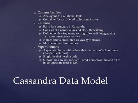 Ppt Net And Nosql Introducing Cassandra Powerpoint Presentation