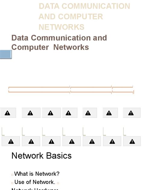 data communication and computer networks pdf computer network