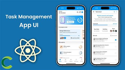 task management app ui in react native expo tasky youtube