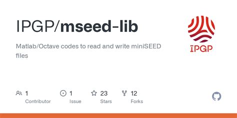 Mseed Librdmseedm At Master · Ipgpmseed Lib · Github