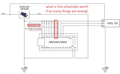 Car Doors Check Control Using A Opel Tid Display Programming