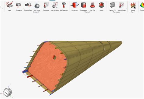 Eng Sayed G On Linkedin Cae Fea Simulation Mesh Postprocesing Aircarftstructures Hyperworks