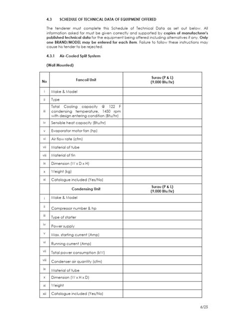 7 Contoh Data Split Unit Pdf