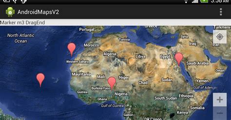 Android Er Google Maps Android API V Example Draggable Marker