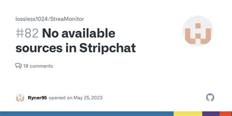 No Available Sources In Stripchat Issue Lossless Streamonitor Github