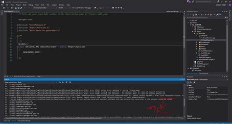 I Cannot Build My Paper 2d Character Runrealengine