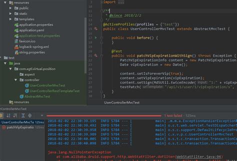 Spring Test中使用mockmvc时，报nullpointerexception · Issue 2050 · Alibabadruid · Github