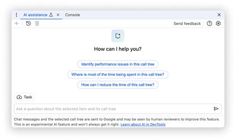 Ai Assistance For Performance Chrome Devtools Chrome For Developers