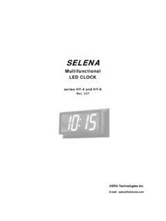 LED CLOCK Led Clock Pdf PDF4PRO