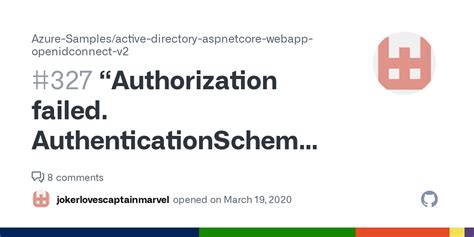 Authorization Failed AuthenticationScheme AzureADJwtBearer Was