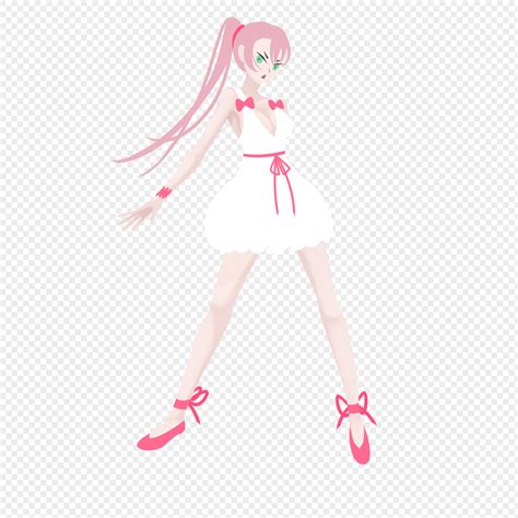 싱글 포니 테일 Png 일러스트 및 벡터 이미지 무료 다운로드 Lovepik