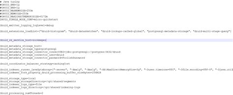 Druid Sql Metadata Connector Not Configured Stack Overflow