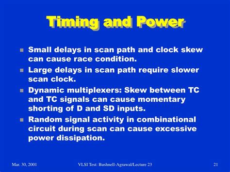 PPT Lecture 23 Design For Testability DFT Full Scan PowerPoint Presentation ID 424840