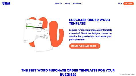 11 Best Word Purchase Order Template Sites 2024 Free
