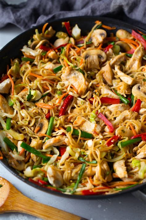 Easy Chicken Yakisoba Cooking Classy