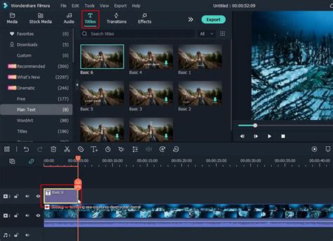 How To Embed A Video Into Text With Filmora A Detailed Tutorial