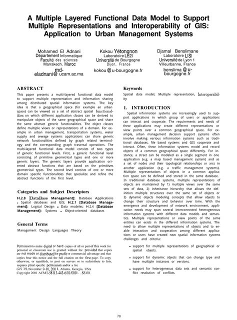 Pdf A Multiple Layered Functional Data Model To Support Multiple