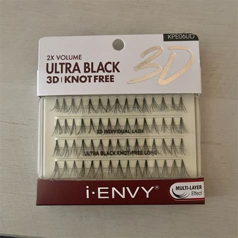 I Envy Makeup Ienvy 3d Ultra Black Knotfree Individual Lash