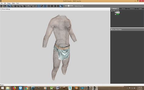 New Bodyslideable Male High Poly Body Project Skyrim Special Edition