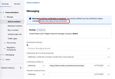toll free verification console onboarding guide twilio