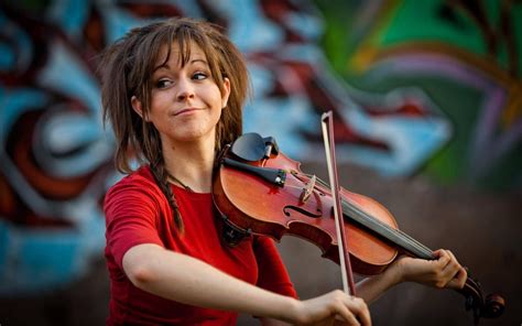 Lindsey Stirling Women Violin Hd Wallpapers Desktop And Mobile