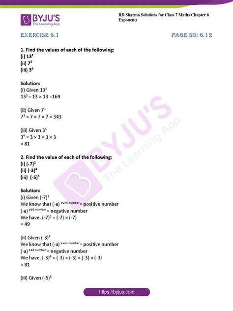 Power And Roots Pdf Numbers Exponentiation