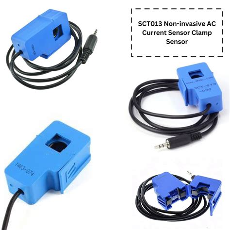 Sct013 Non Invasive Ac Current Sensor Clamp Accurate And Reliable Current Measurement