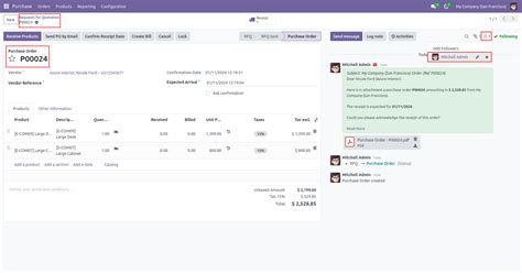 Odoo Disable Followers Pragmatic