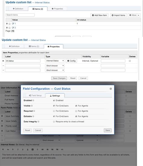 custom ticket fields osticket forum