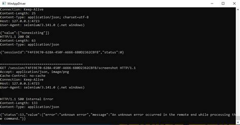 Unexpected Application Shutdown Issue Microsoft Winappdriver Github