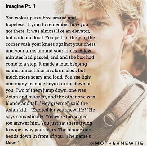 Maze Runner Newt Imagine Maze Runner Imagines Maze Runner Funny Maze Runner