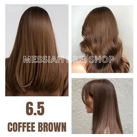Bremod 65 Coffee Brown Hair Color Set With Oxidizing Shopee Philippines
