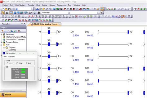 Mitsubishi Plc Comparison Instruction Mitsubishi 16 Bit 32 Bit Floating Point And Character
