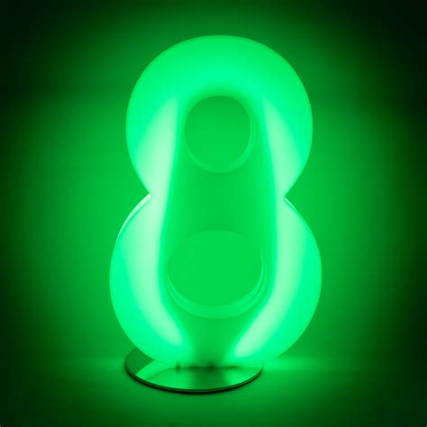 Light Up Numbers Cm Rechargable Wireless RGB LED Numbers