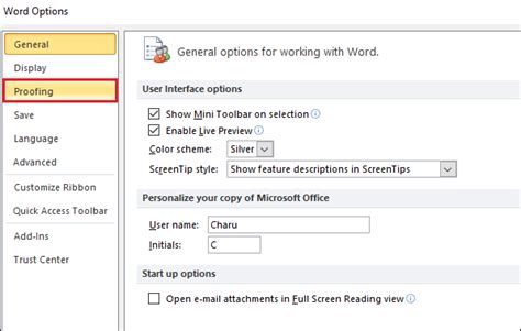 How To Enable Spell Check In Word Proofreading And Editing Free Online Tutorial Library