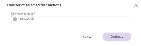 Transfer Of Unfinished Transactions Procountor