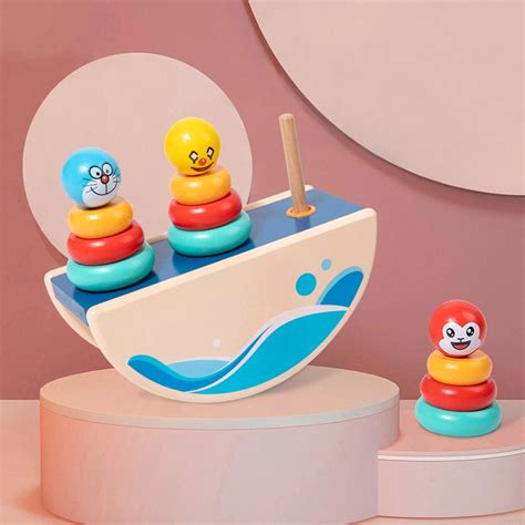 Buy Wooden Balance Stacking Building Blocks In Pakistan At Toyzone Pk