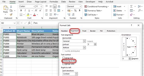 Shrink To Fit In Excel How To Shrink Text Or Cells To Fit Cell Content