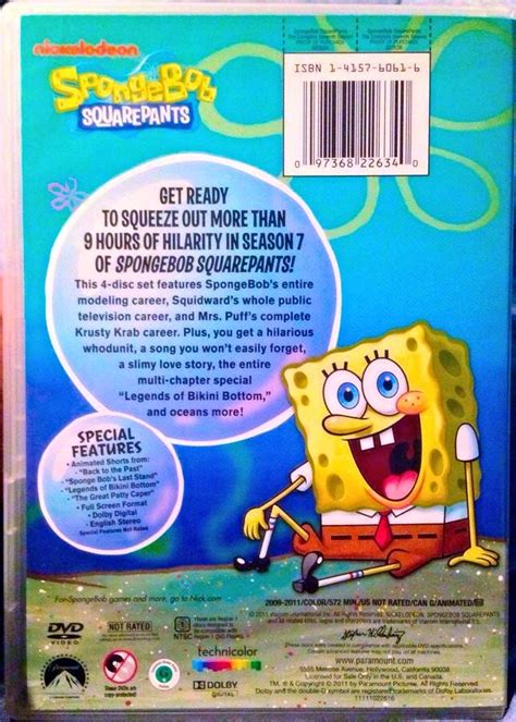 The Cartoon Revue Spongebob Squarepants Dvd Reviews Of Seasons 6 8 Cartoon Amino