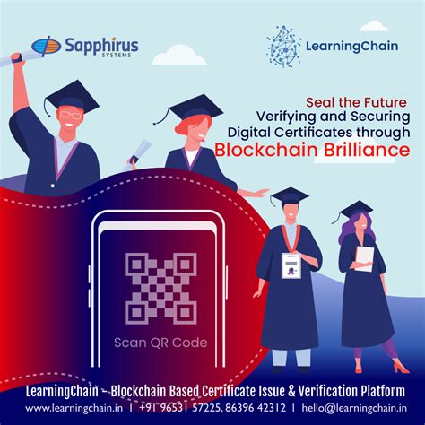 digital certificate issue and verification by learningchain medium