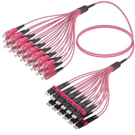 SC To LC Fiber Breakout Cables OM MultiMode UPC Price