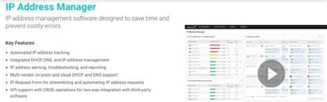 Best IP Address Management IPAM And DDI Software Tools In