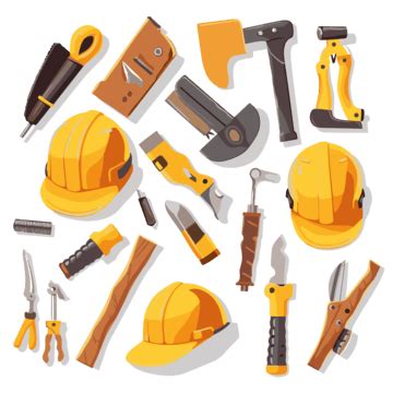 Building Construction Tools Clipart Building And Construction Tools